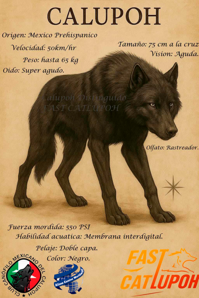 Calupoh: El Perro Lobo Mexicano – Poder, Historia y Espíritu ...